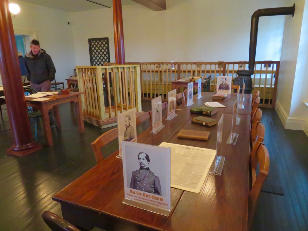 New Project Intel: Conspirator's Courtroom at Fort McNair - Blue and ...