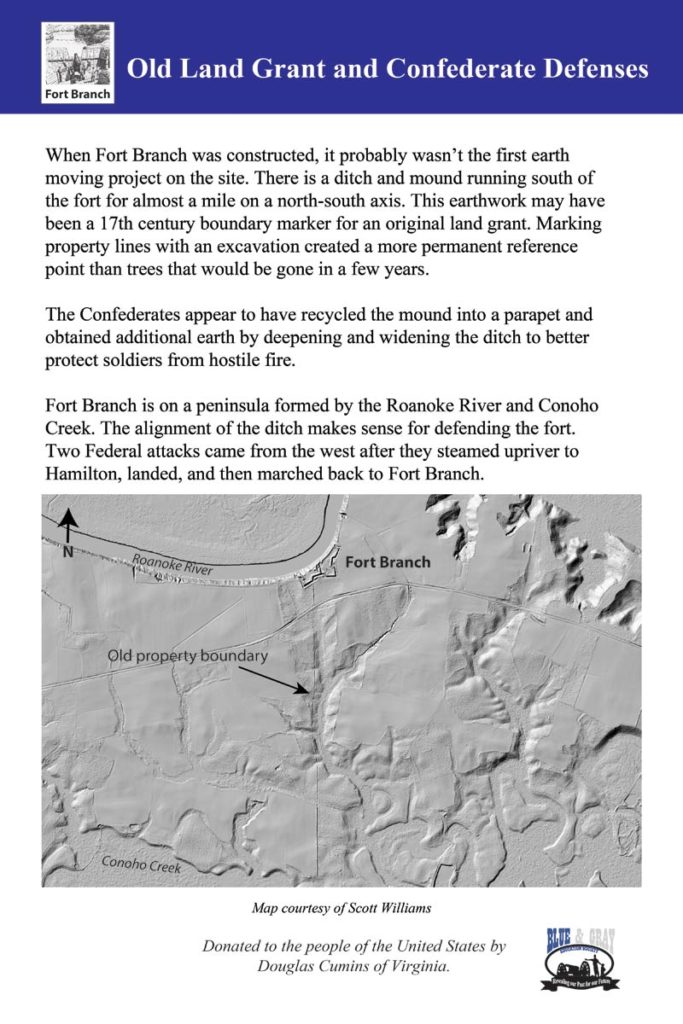 Interpretation of Fort Branch, NC | Blue and Gray Education Society
